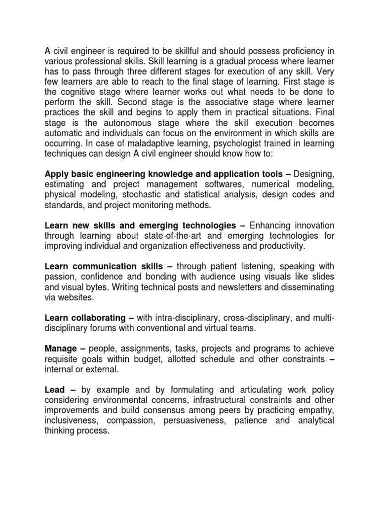 Apply Basic Engineering Knowledge and Application Tools | PDF ...