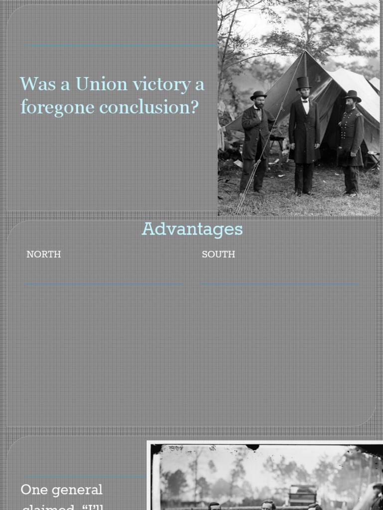 Union Victory: Factors and Controversies | PDF