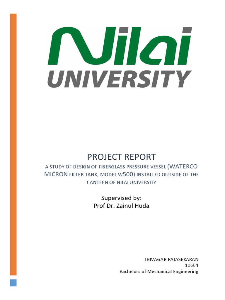 Machine Design Project Report | PDF | Stress (Mechanics) | Pressure