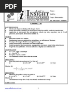 Coulombs Law Problems and Solution | PDF | Physics | Classical Mechanics