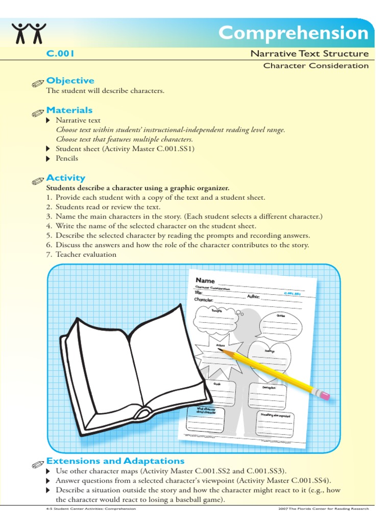 narrative text structure | Reading Comprehension | Reading (Process)