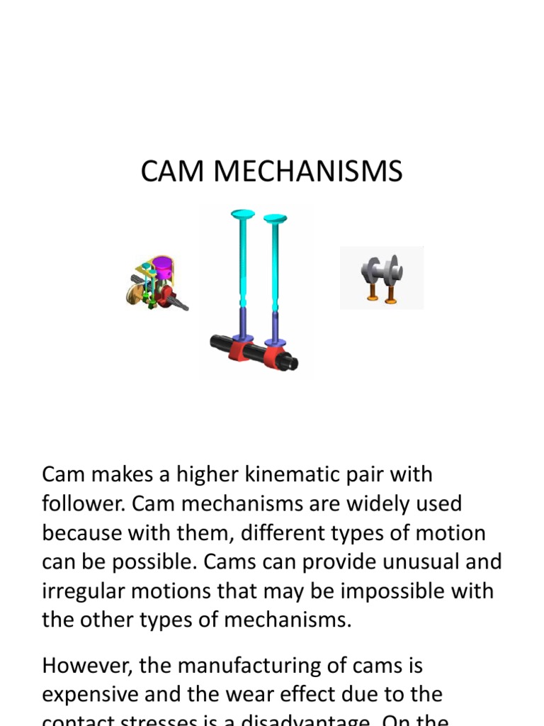 Cam Mech | PDF | Acceleration | Velocity