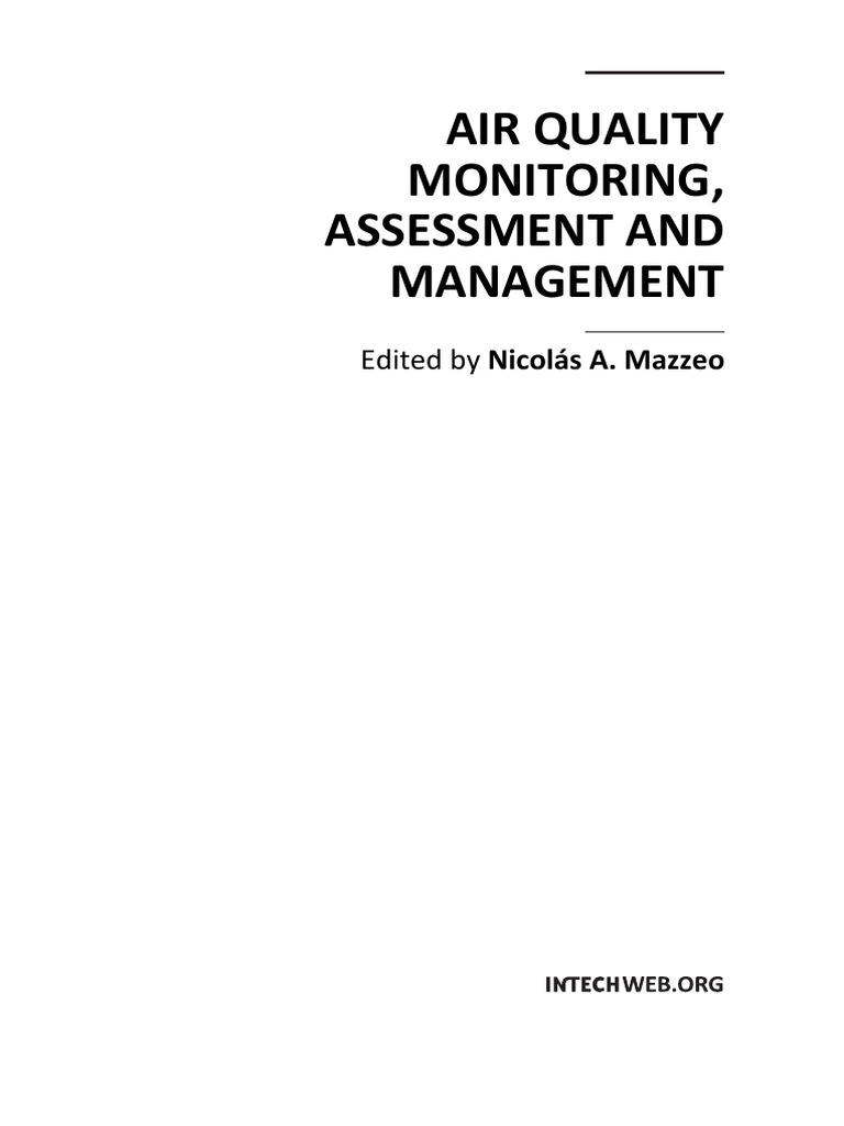 Air Quality Monitoring Assessment and Management | Download Free PDF ...