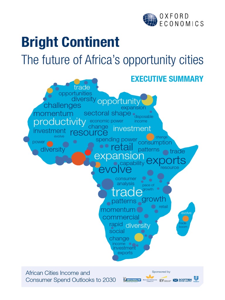 Africa S Top 15 Cities in 2030 | PDF | Economic Growth | Gross Domestic ...