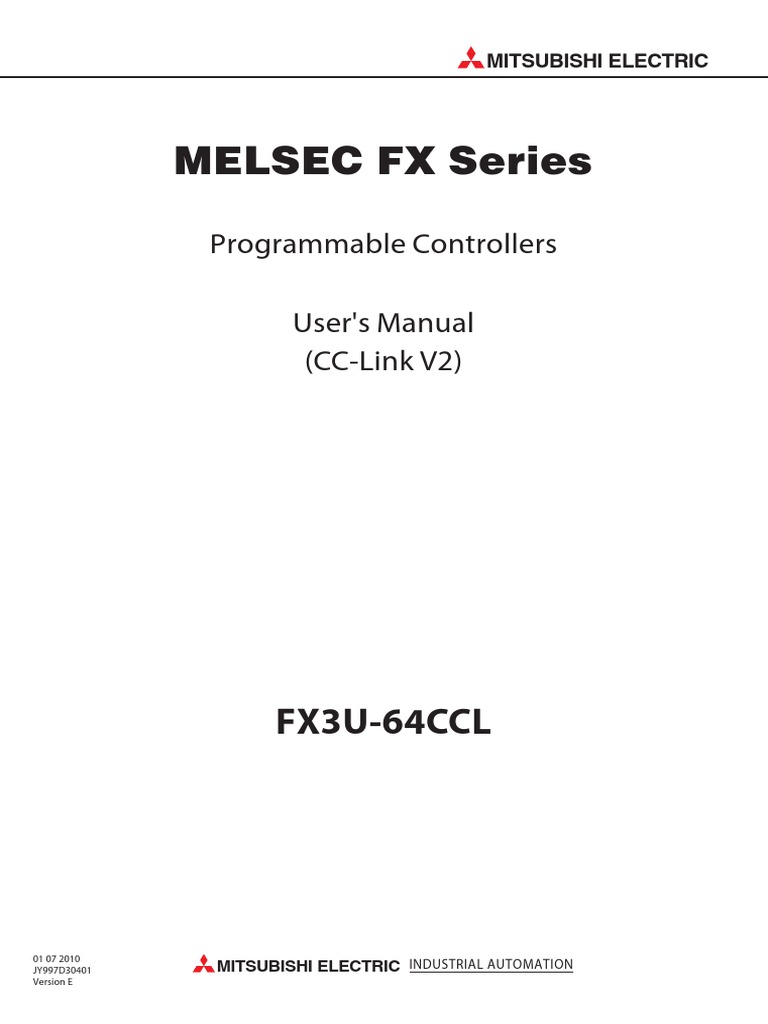 FX3U-64CCL de 32 Portas | PDF | Programmable Logic Controller ...