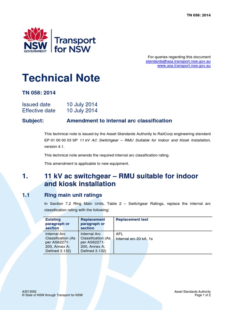 RMU | PDF | Fuse (Electrical) | Switch