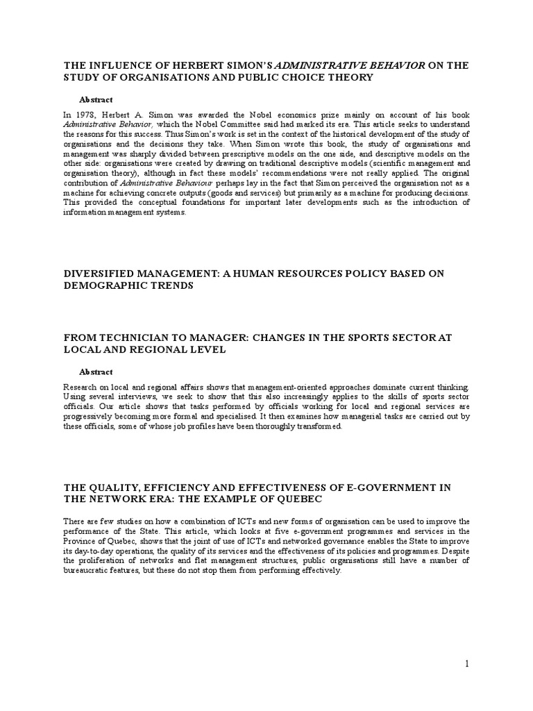 131 Abstracts | PDF | European Union Law | Bureaucracy