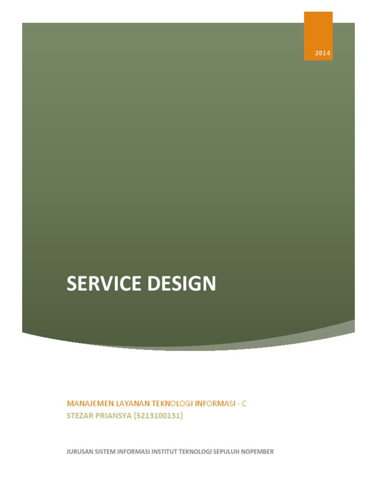 Service Design | PDF