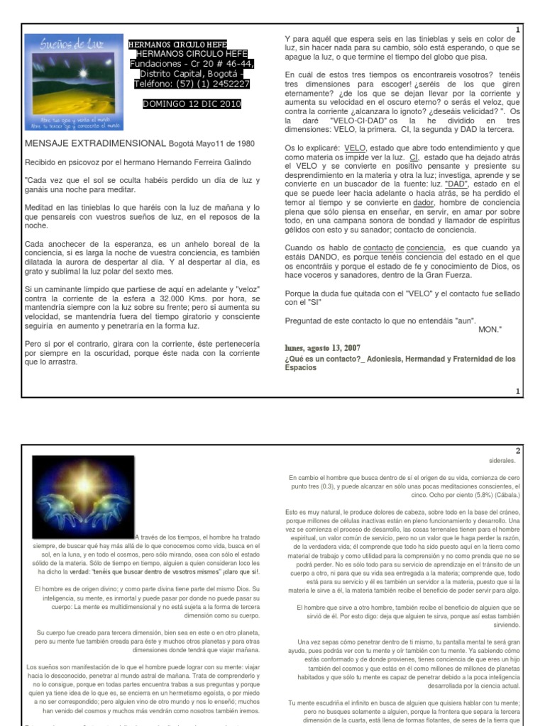 Circulo Hefe | PDF | Hermetismo | Mente