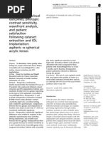 Alcon SN60WF IOL Product Overview | PDF | Glaucoma | Visual Acuity