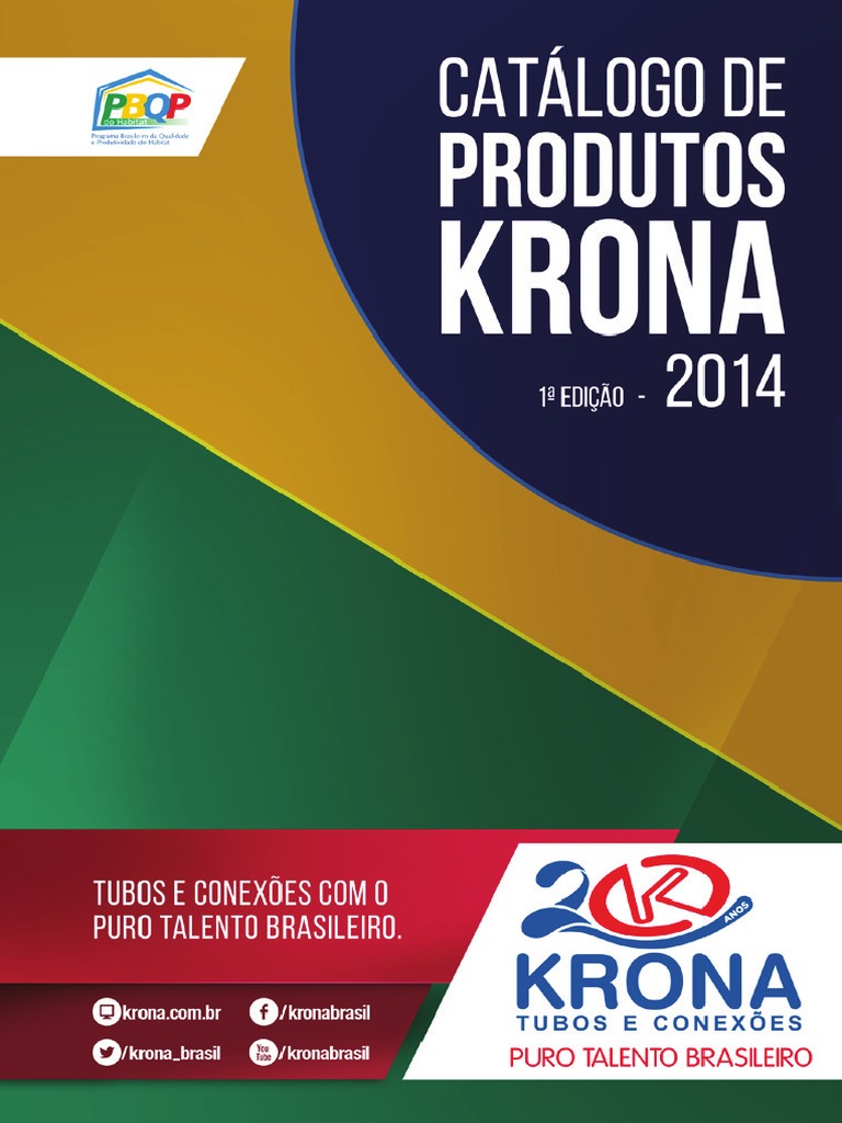 Catálogo de Produtos Krona 2014 PDF | PDF
