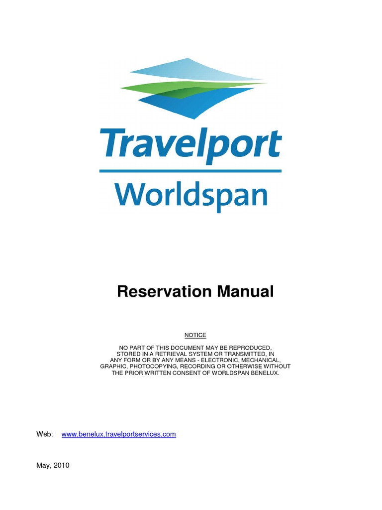 Worldspan Reservations Manual Guide | PDF | Help Desk | Educational ...