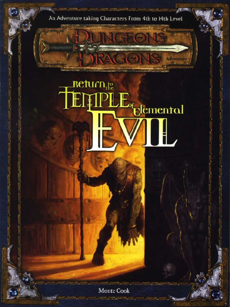 D20 - D&D - Adventure - Return To The Temple of Elemental Evil | PDF