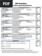 Redline Challenge Meal Plan Guide | PDF