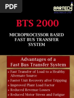 Fast Bus Transfer System (BTS) | PDF | Switch | Electrical Engineering