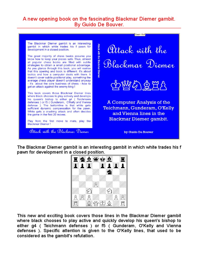 Diemer Gambit | PDF | Chess Openings | Games Of Mental Skill