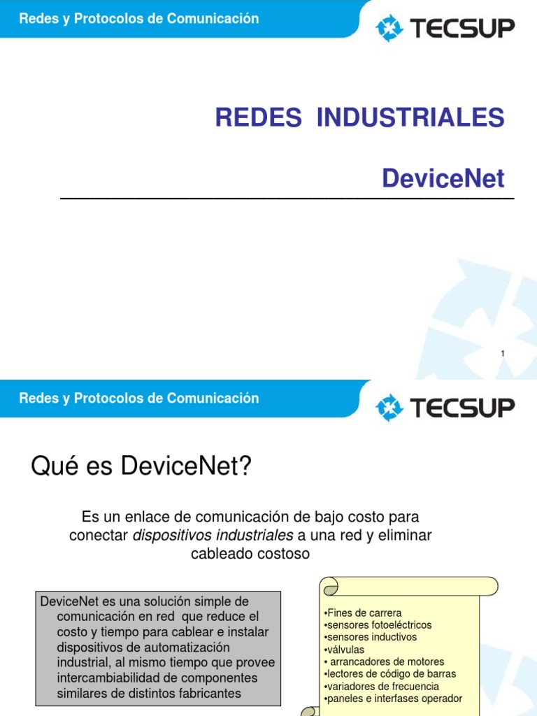 Redes Industriales Devicenet | PDF