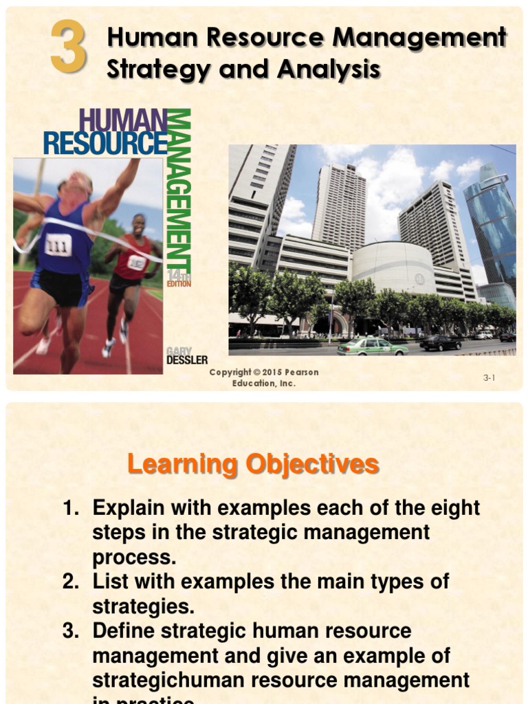 Dessler HRM12e PPT 03 | PDF | Human Resource Management | Strategic ...