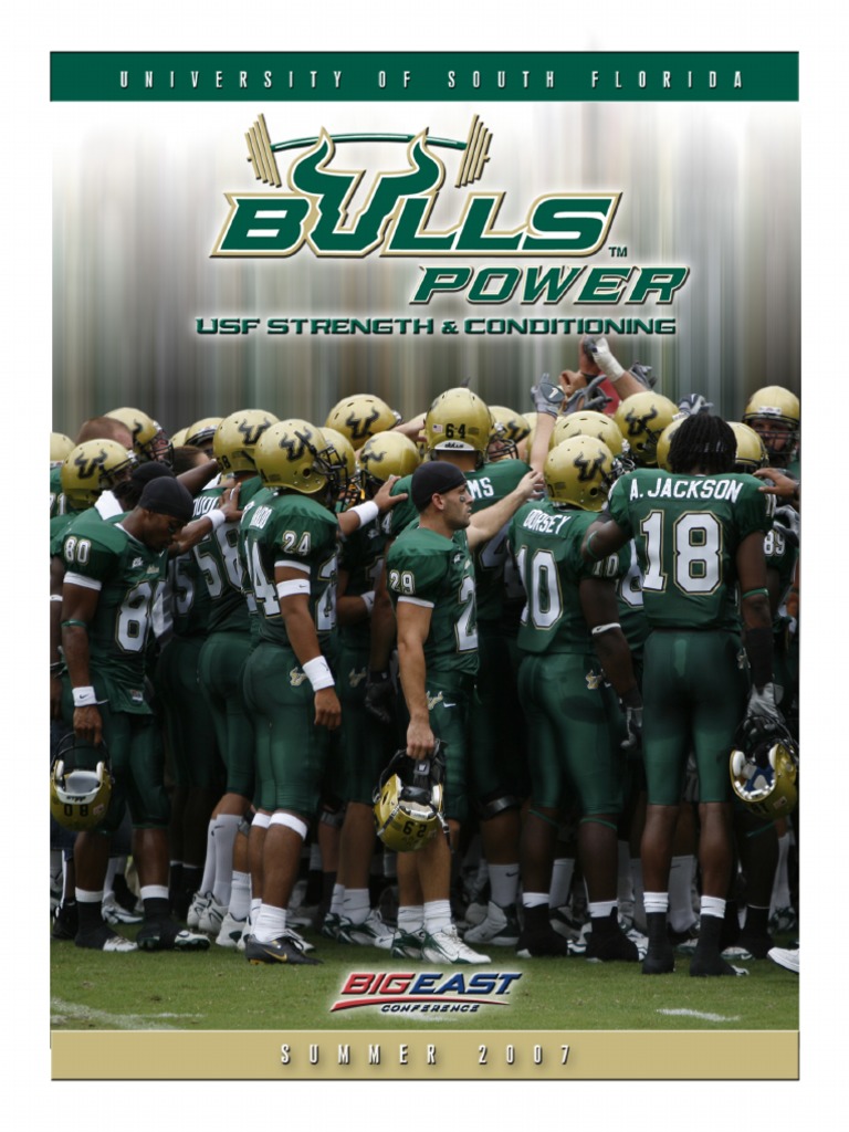 USF Football Strenght and Conditioning 2007 | PDF