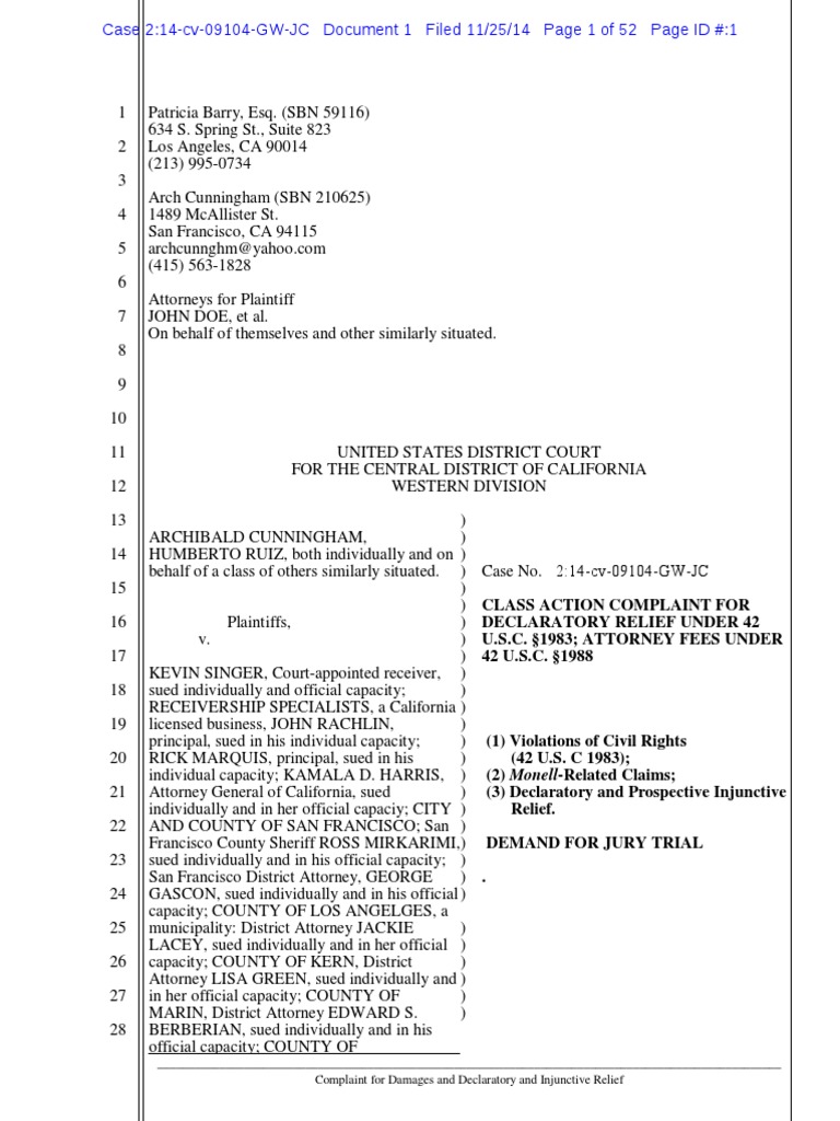 John Scott McKay Fraud on the Court McKay & Leong Walnut Creek Attorney ...