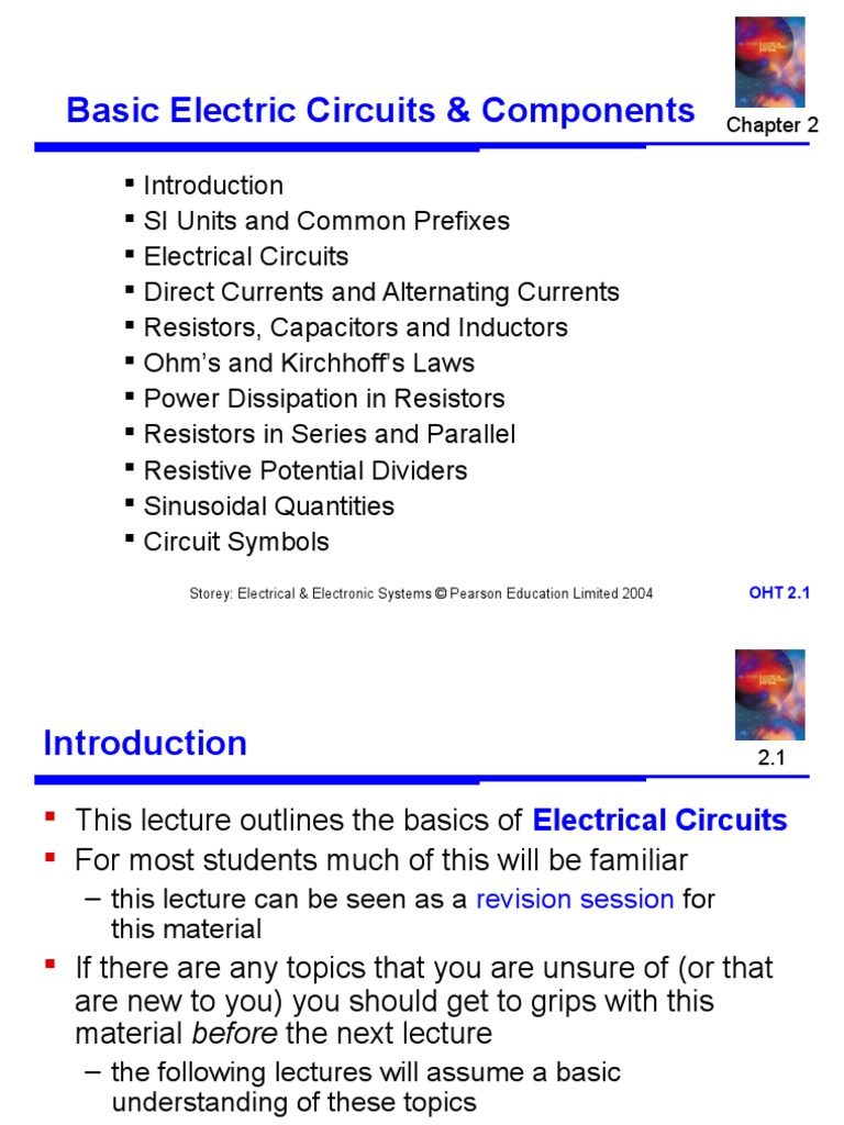 Basic Electric Circuits & Components: Storey: Electrical & Electronic ...