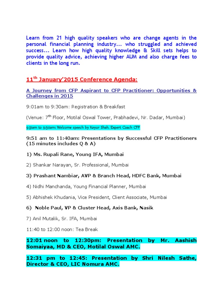 The CFP Aspirant Club - Website Offline | PDF | Financial Adviser ...