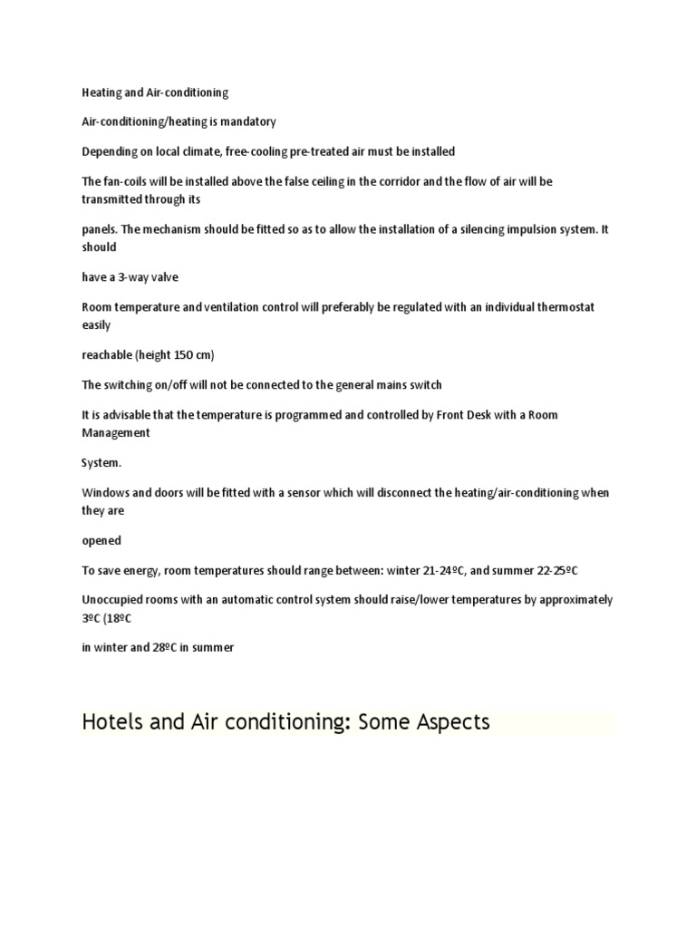 Air Conditioning in Hotels | Air Conditioning | Hvac | Free 30-day ...