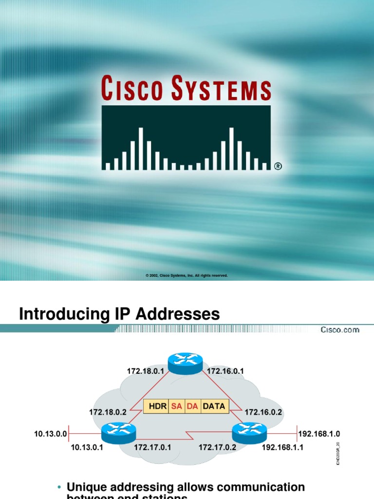 © 2002, Cisco Systems, Inc. All Rights Reserved | PDF | Ip Address ...