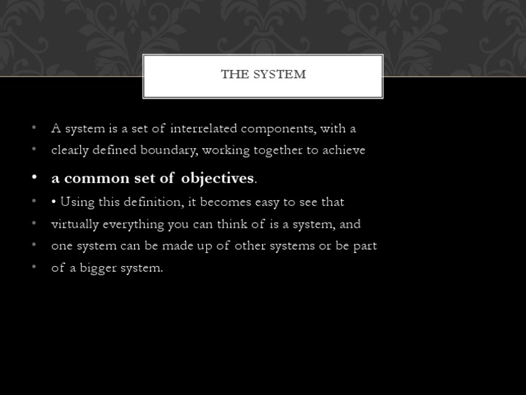 Understanding Systems and Components | PDF