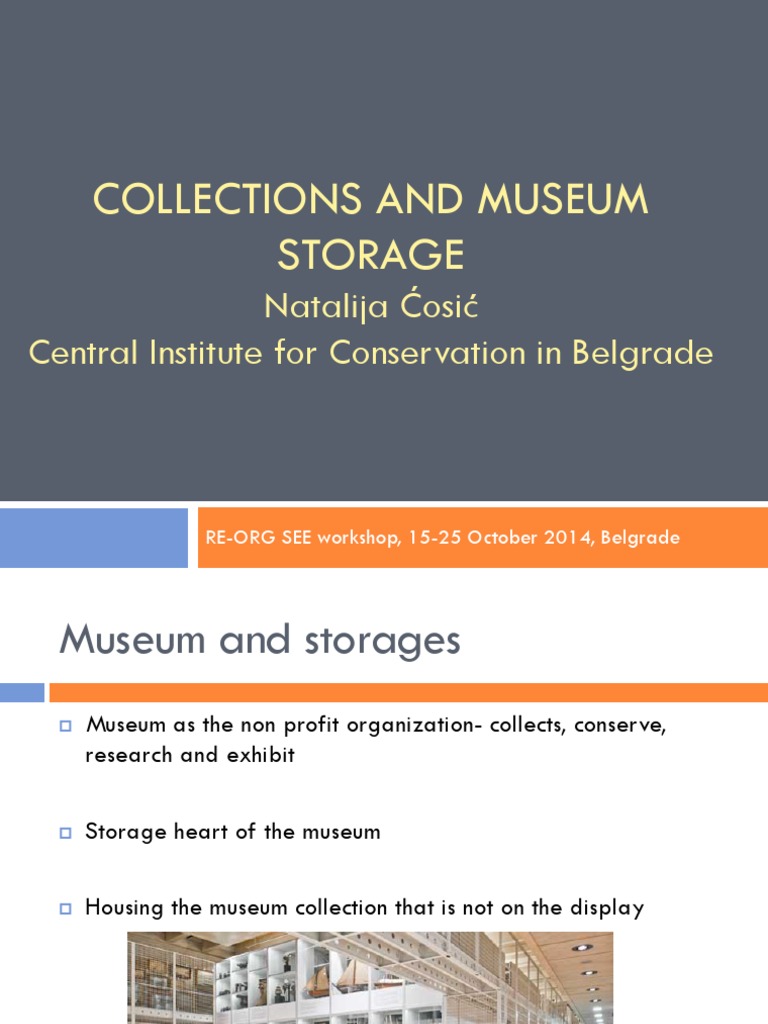 Collection and Management RE ORG | PDF | Museum | Museology