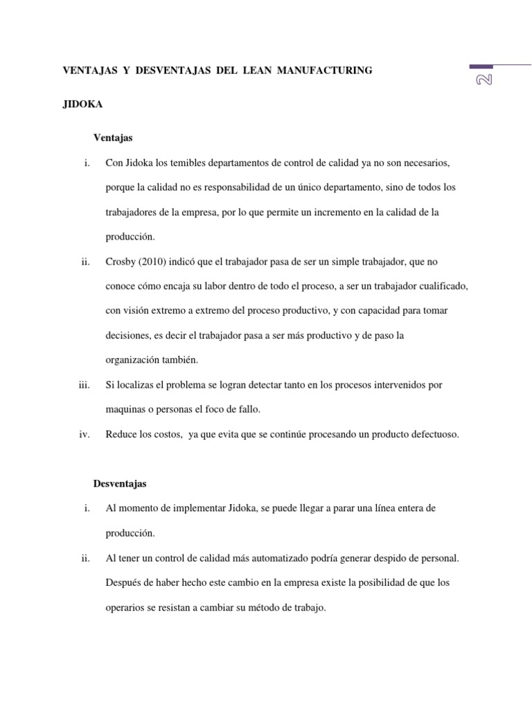 Elementos Del Lean Manufacturing | PDF | Lean Manufacturing | Calidad (comercial)