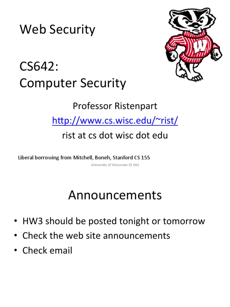 Computer Security | PDF | Http Cookie | Hypertext Transfer Protocol