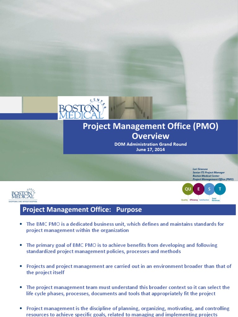 BMC PMO Toolkit Overview | PDF | Product Lifecycle | Project Management
