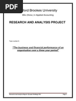 OBU RAP Topic 5: Business Performance Analysis | PDF