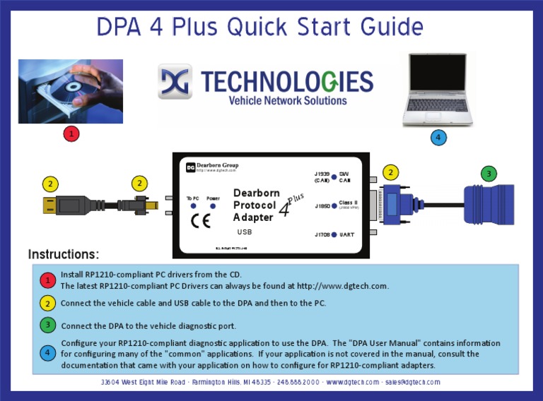 DPA 4 Plus Quick Start Guide: Instructions | PDF | Business