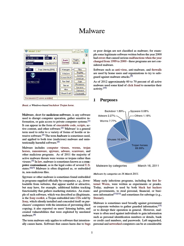 Mal Ware | PDF | Malware | Antivirus Software