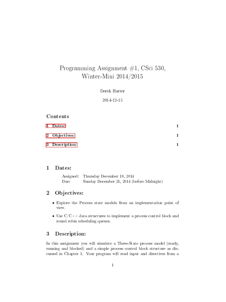 ProgrammingAssignment 01 | PDF | Input/Output | Command Line Interface