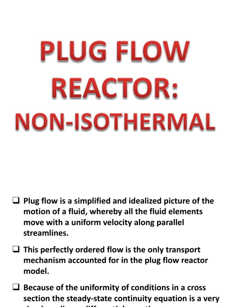Isothermal Plug Flow Reactor Design | PDF | Enthalpy | Chemical Engineering