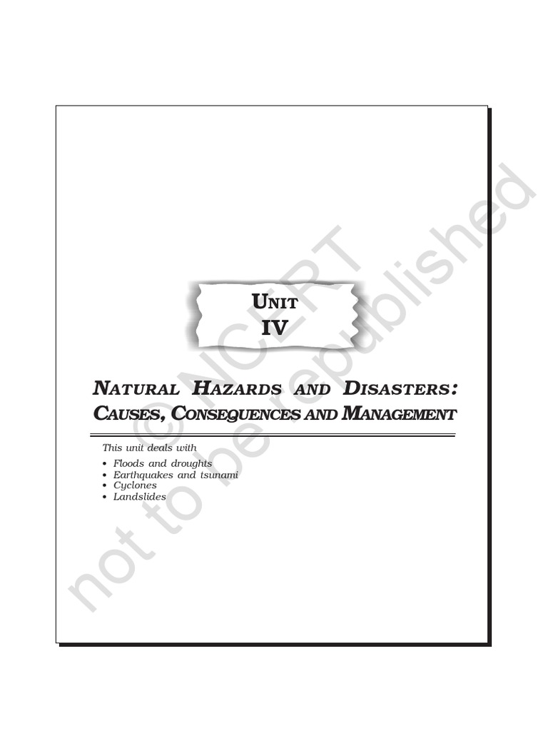 Disaster Management | PDF
