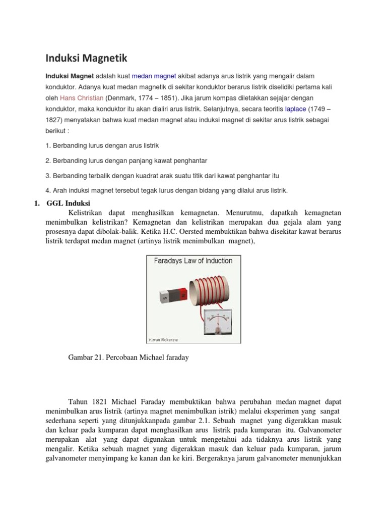 Induksi Magnetik | PDF