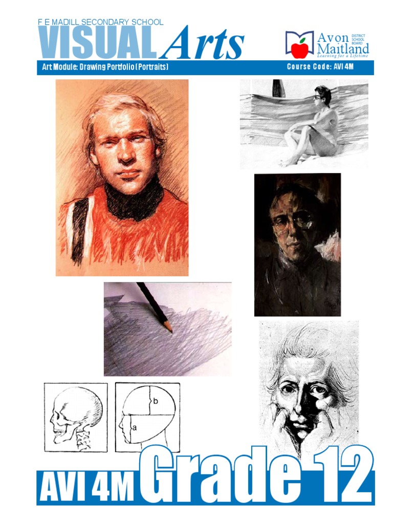 Drawing Portfolio | Download Free PDF | Drawing | Pastel