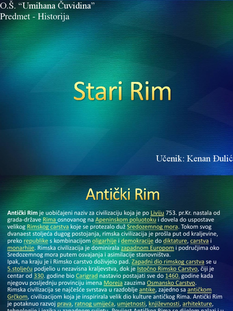 Stari Rim 2