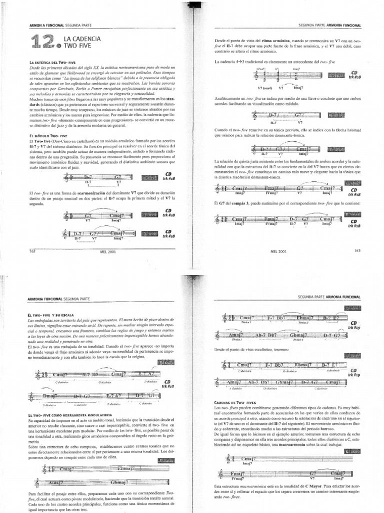 Armonia Funcional Moderna Claudio Galbis | PDF