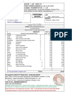 Proforma Invoice of The Hard Ice Cream Machine From Amy-1 | PDF