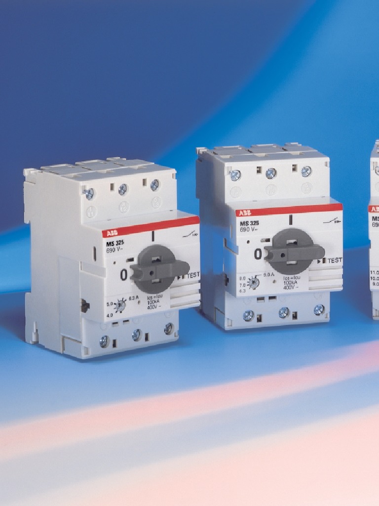 ABB Guardamotor | PDF | Poder (Física) | Componentes