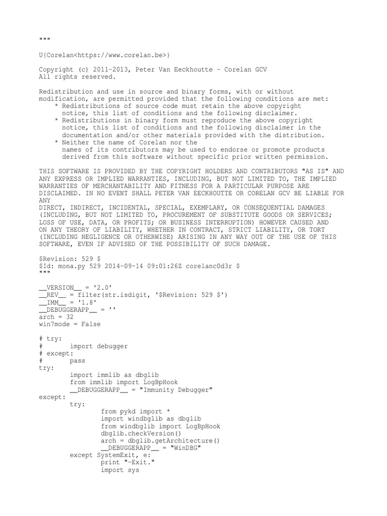 Mona | Computer Data | Software Engineering