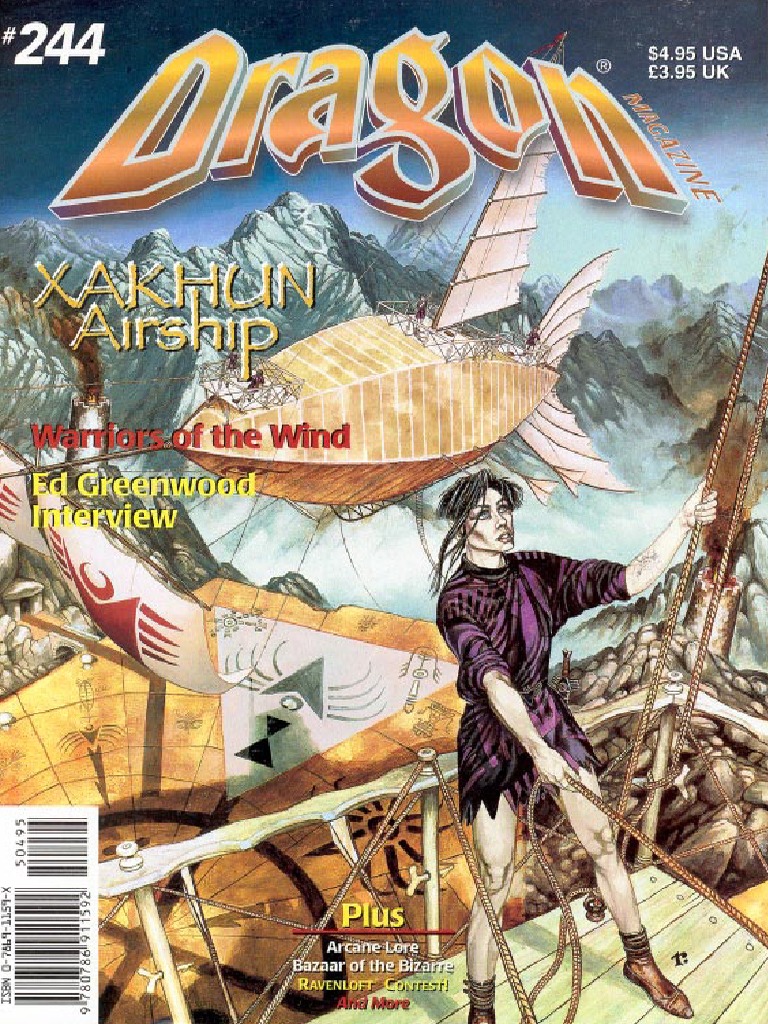 Dragon Magazine #244 | PDF | Mail | Cheque
