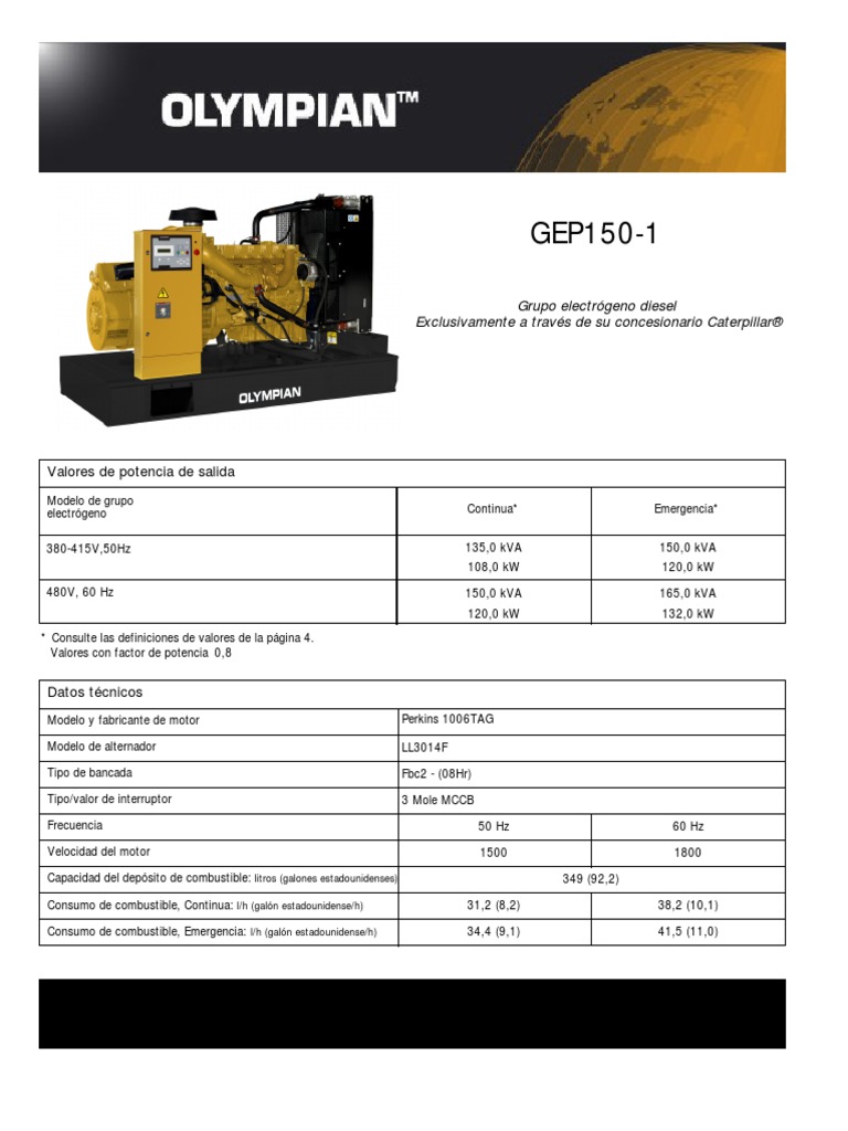 Gep150 1 | PDF | Energia electrica | Física
