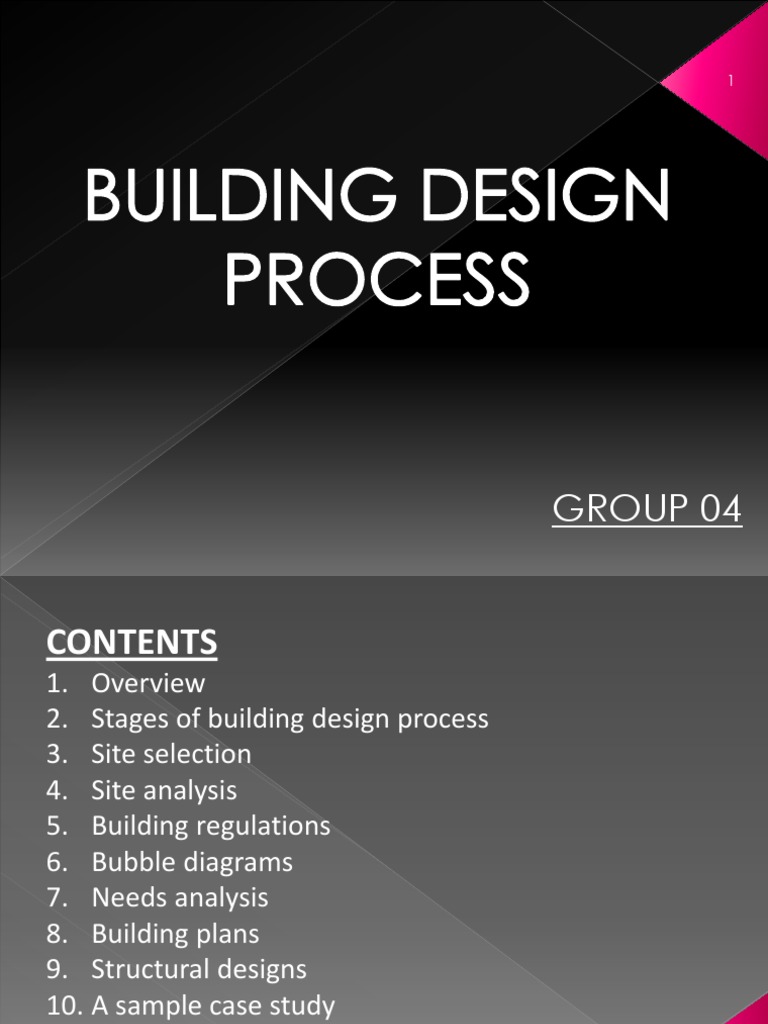 Building Design Process | PDF | General Contractor | Architect