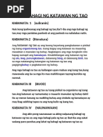 Skeletal System Tagalog English With Images | PDF
